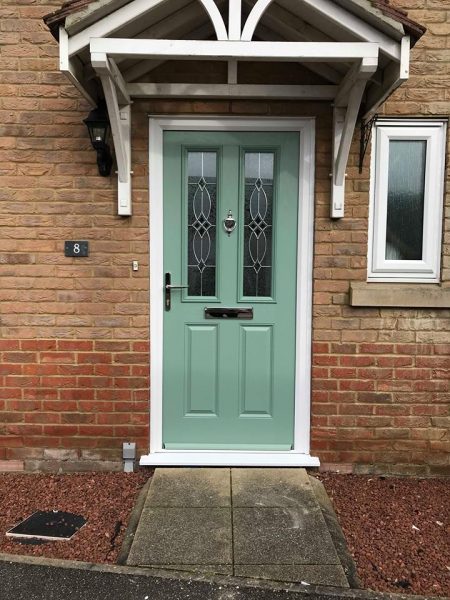green door - WDC Doors Direct - Composite Doors, UPVC Windows.